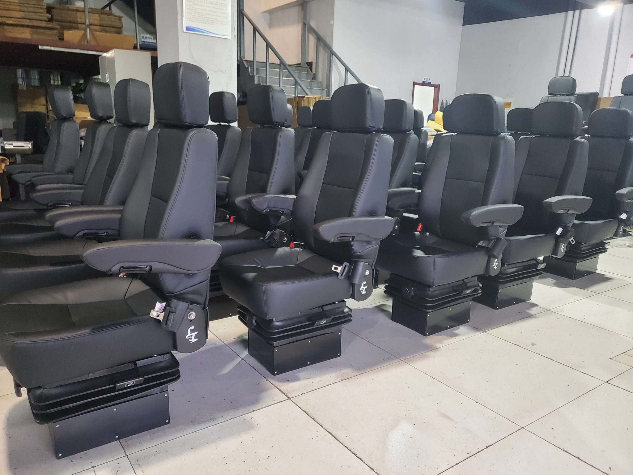 Shock-absorbing Marine Chair for Crew - YSTR-011 Type - YSmarines